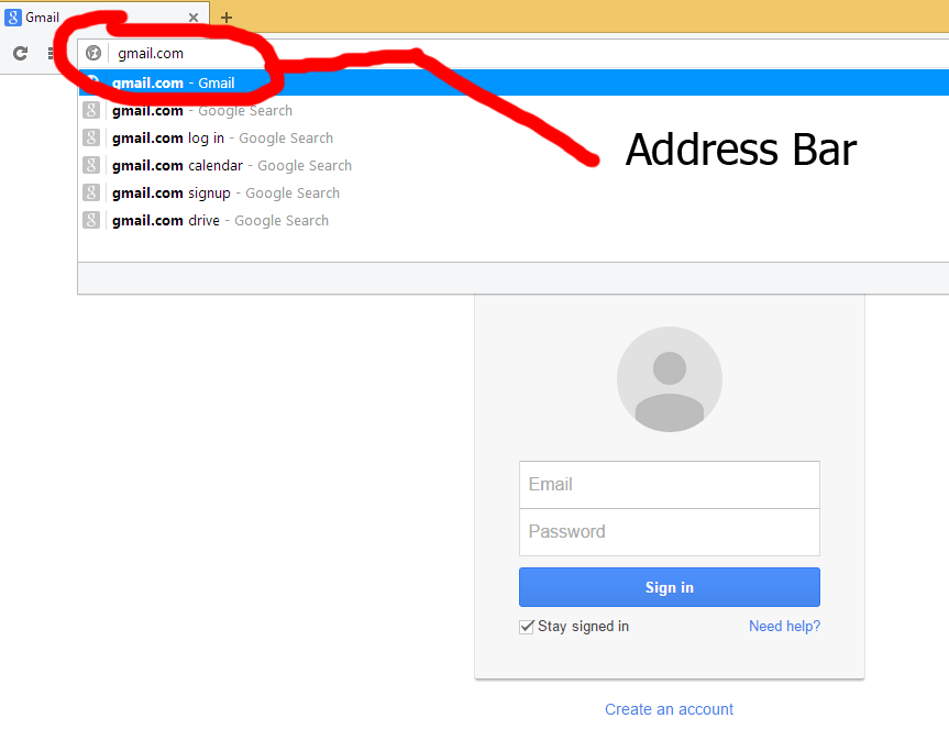 Address Bar